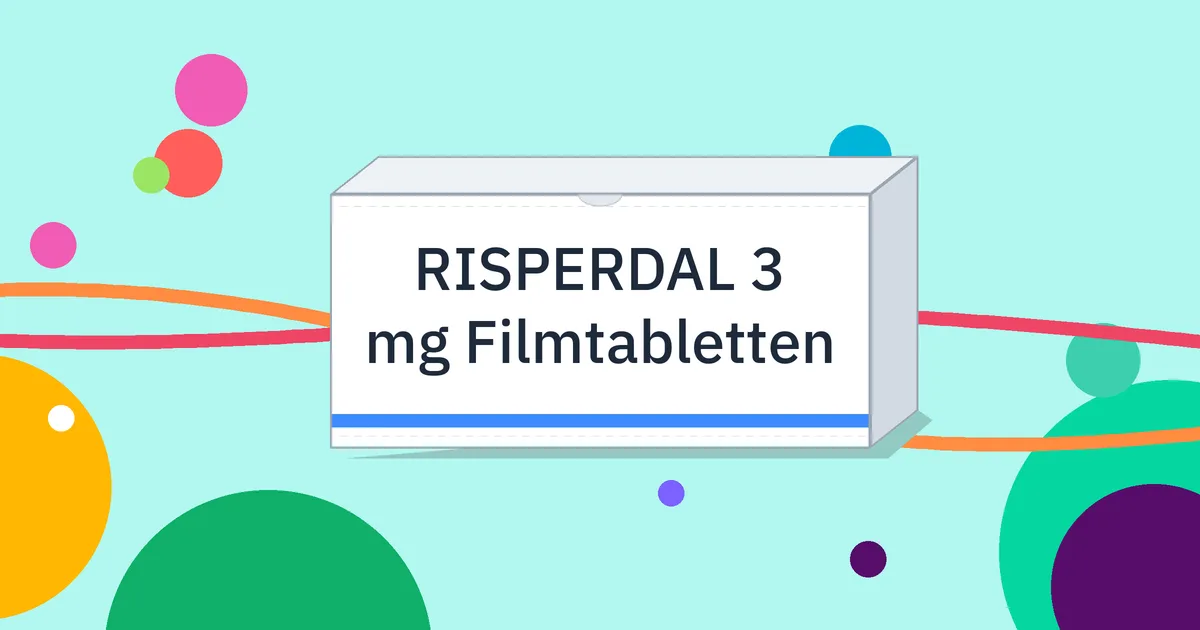 Symbolbild: Packung mit der Aufschrift RISPERDAL 3 mg Filmtabletten (PZN 01816152) – Verfügbarkeit und Bezug in Apotheken in Frankfurt am Main