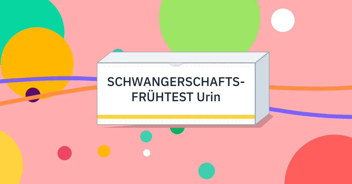 Symbolbild: Packung mit der Aufschrift SCHWANGERSCHAFTS-FRÜHTEST Urin (PZN 17605055) – Verfügbarkeit und Bezug in Apotheken in Frankfurt am Main