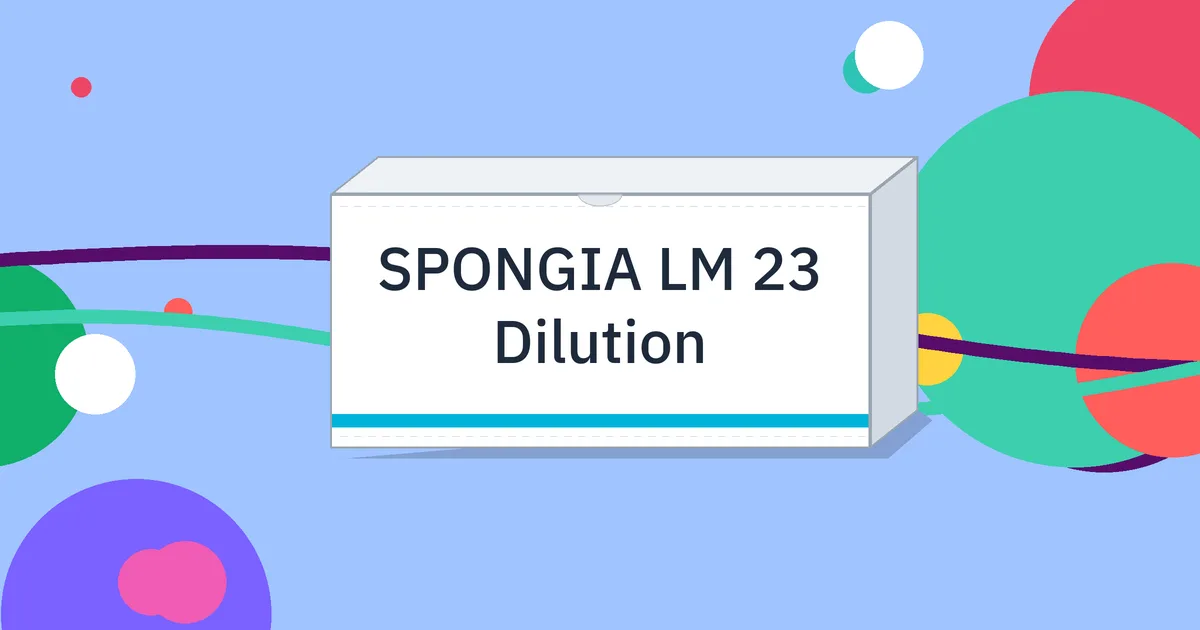 Symbolbild: Packung mit der Aufschrift SPONGIA LM 23 Dilution (PZN 13196619) – Verfügbarkeit und Bezug in Apotheken in Frankfurt am Main