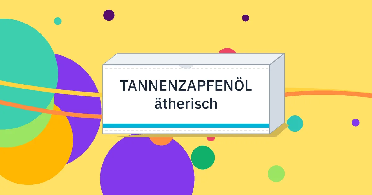 Symbolbild: Packung mit der Aufschrift TANNENZAPFENÖL ätherisch (PZN 17157740) – Verfügbarkeit und Bezug in Apotheken in Frankfurt am Main