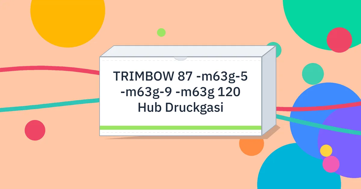 Symbolbild: Packung mit der Aufschrift TRIMBOW 87 -m63g-5 -m63g-9 -m63g 120 Hub Druckgasi (PZN 14061086) – Verfügbarkeit und Bezug in Apotheken in Frankfurt am Main