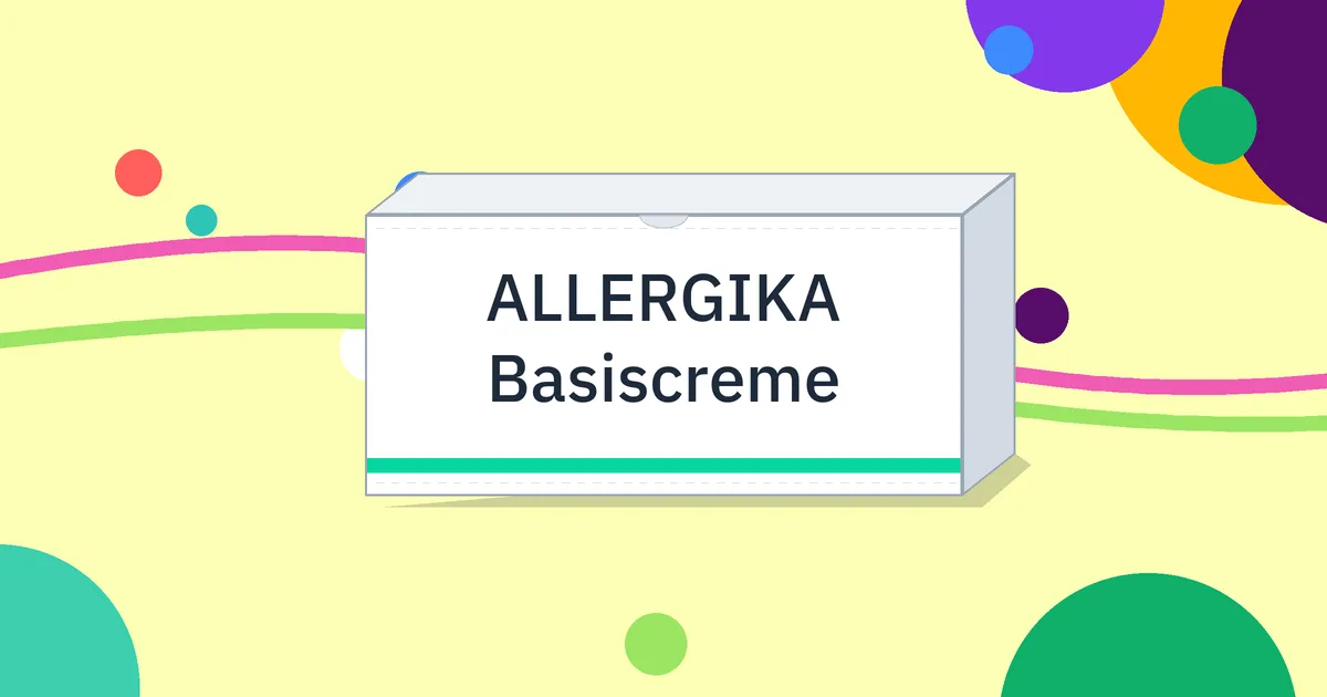 Symbolbild: Packung mit der Aufschrift ALLERGIKA Basiscreme (PZN 08700671) – Verfügbarkeit und Bezug in Apotheken in Frankfurt am Main
