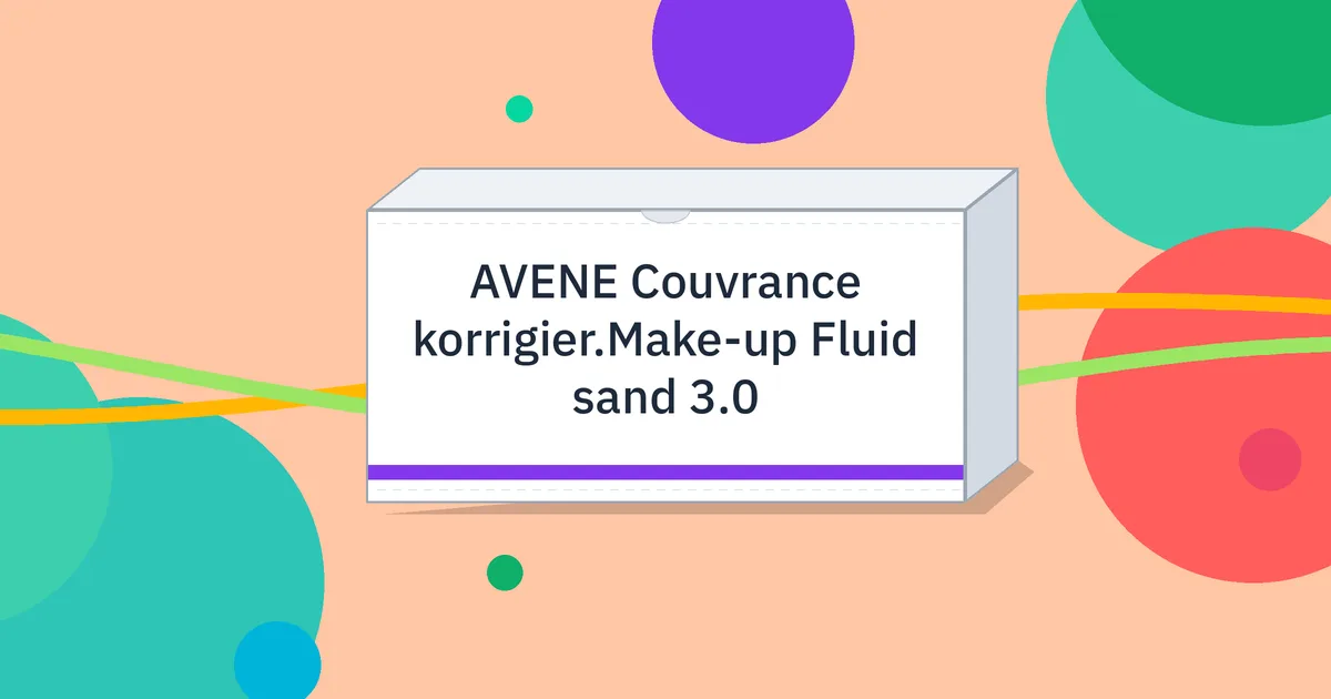 Symbolbild: Packung mit der Aufschrift AVENE Couvrance korrigier.Make-up Fluid sand 3.0 (PZN 04410746) – Verfügbarkeit und Bezug in Apotheken in Frankfurt am Main