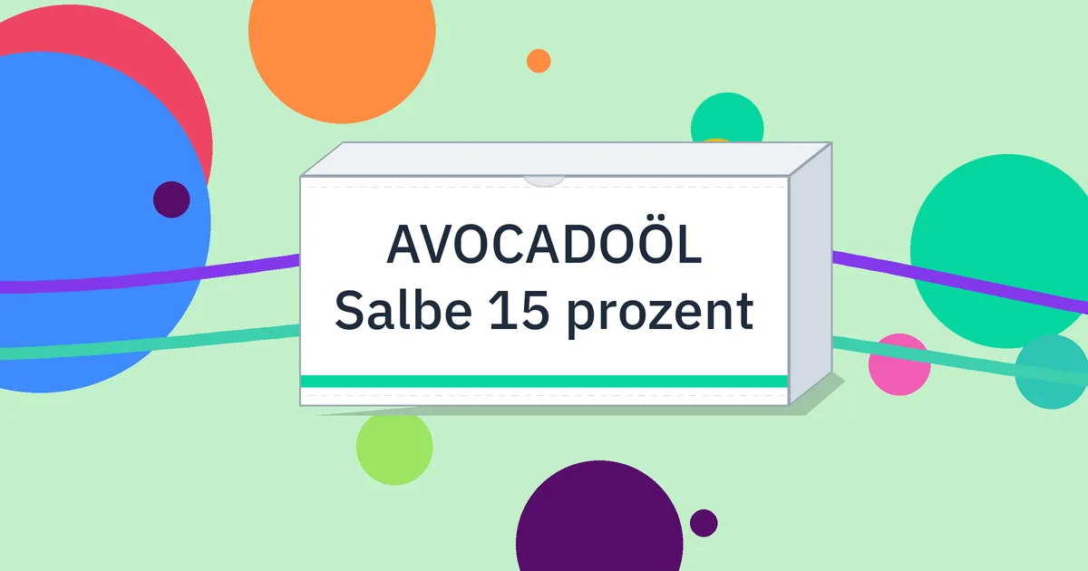 Symbolbild: Packung mit der Aufschrift AVOCADOÖL Salbe 15 prozent (PZN 17993318) – Verfügbarkeit und Bezug in Apotheken in Frankfurt am Main