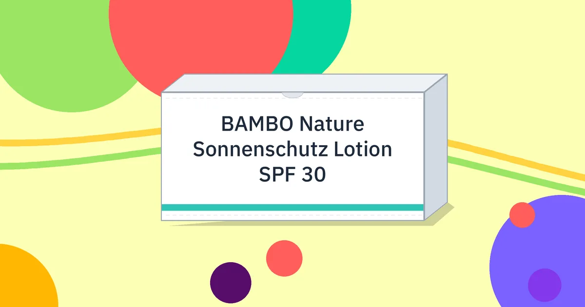 Symbolbild: Packung mit der Aufschrift BAMBO Nature Sonnenschutz Lotion SPF 30 (PZN 17938383) – Verfügbarkeit und Bezug in Apotheken in Frankfurt am Main