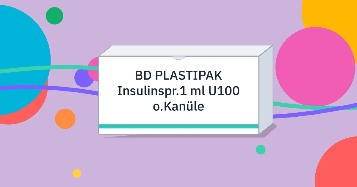 Symbolbild: Packung mit der Aufschrift BD PLASTIPAK Insulinspr.1 ml U100 o.Kanüle (PZN 11652929) – Verfügbarkeit und Bezug in Apotheken in Frankfurt am Main