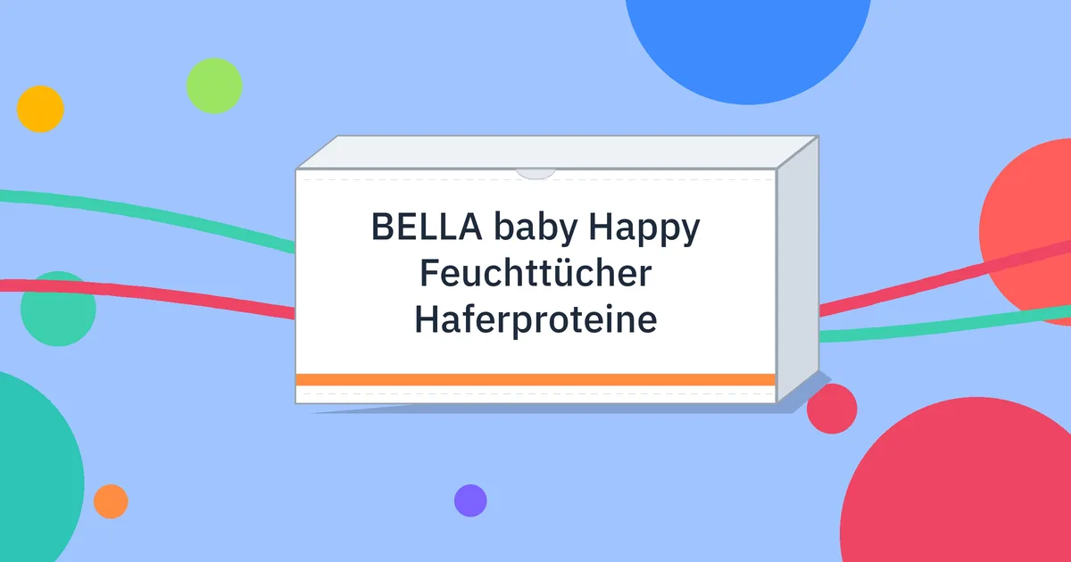 Symbolbild: Packung mit der Aufschrift BELLA baby Happy Feuchttücher Haferproteine (PZN 20103558) – Verfügbarkeit und Bezug in Apotheken in Frankfurt am Main
