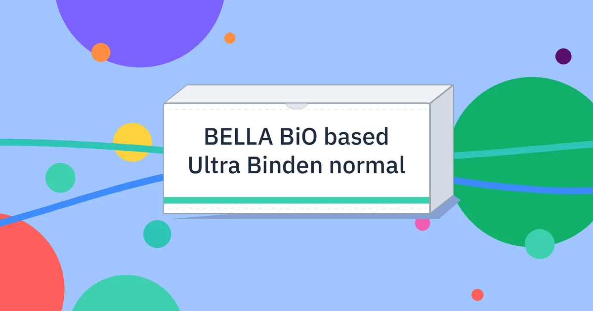 Symbolbild: Packung mit der Aufschrift BELLA BiO based Ultra Binden normal (PZN 17979407) – Verfügbarkeit und Bezug in Apotheken in Frankfurt am Main