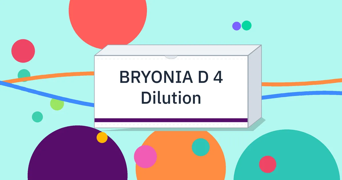 Symbolbild: Packung mit der Aufschrift BRYONIA D 4 Dilution (PZN 02401306) – Verfügbarkeit und Bezug in Apotheken in Frankfurt am Main