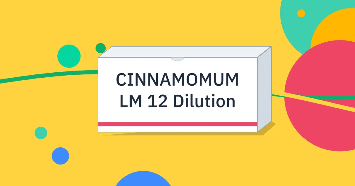 Symbolbild: Packung mit der Aufschrift CINNAMOMUM LM 12 Dilution (PZN 12820837) – Verfügbarkeit und Bezug in Apotheken in Frankfurt am Main
