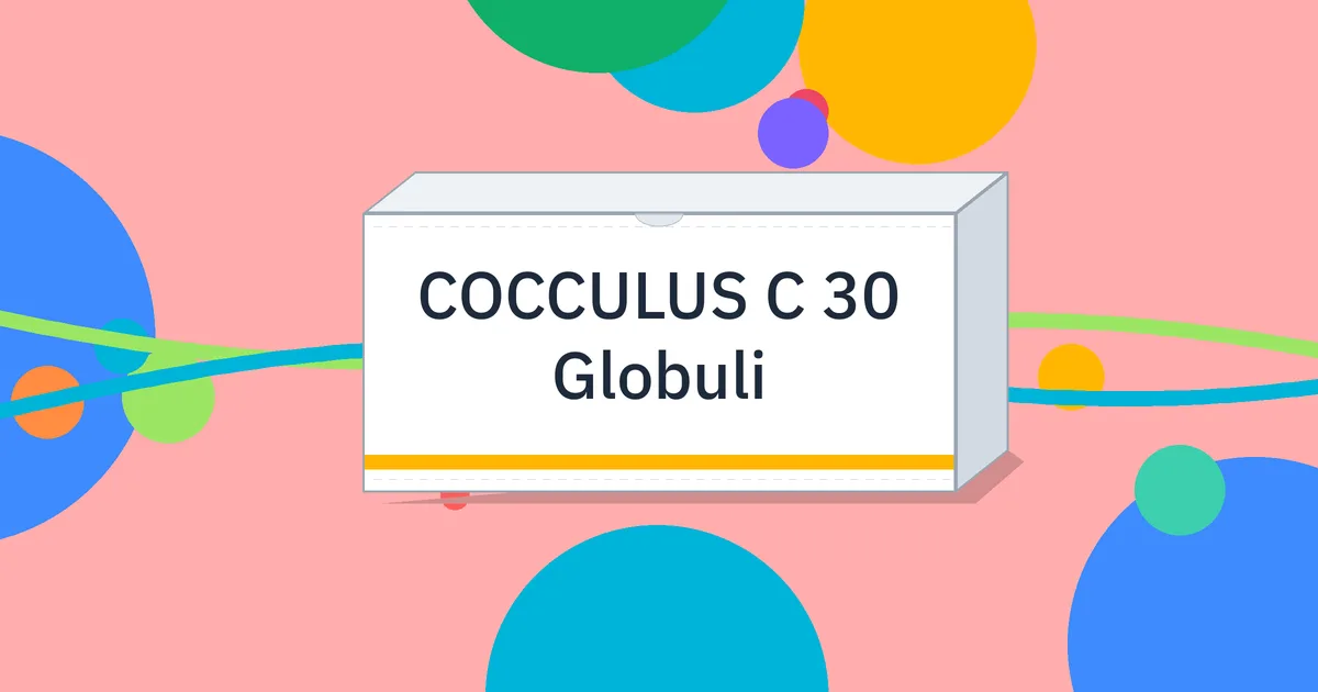 Symbolbild: Packung mit der Aufschrift COCCULUS C 30 Globuli (PZN 02896934) – Verfügbarkeit und Bezug in Apotheken in Frankfurt am Main