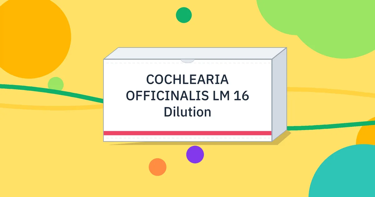 Symbolbild: Packung mit der Aufschrift COCHLEARIA OFFICINALIS LM 16 Dilution (PZN 12829519) – Verfügbarkeit und Bezug in Apotheken in Frankfurt am Main