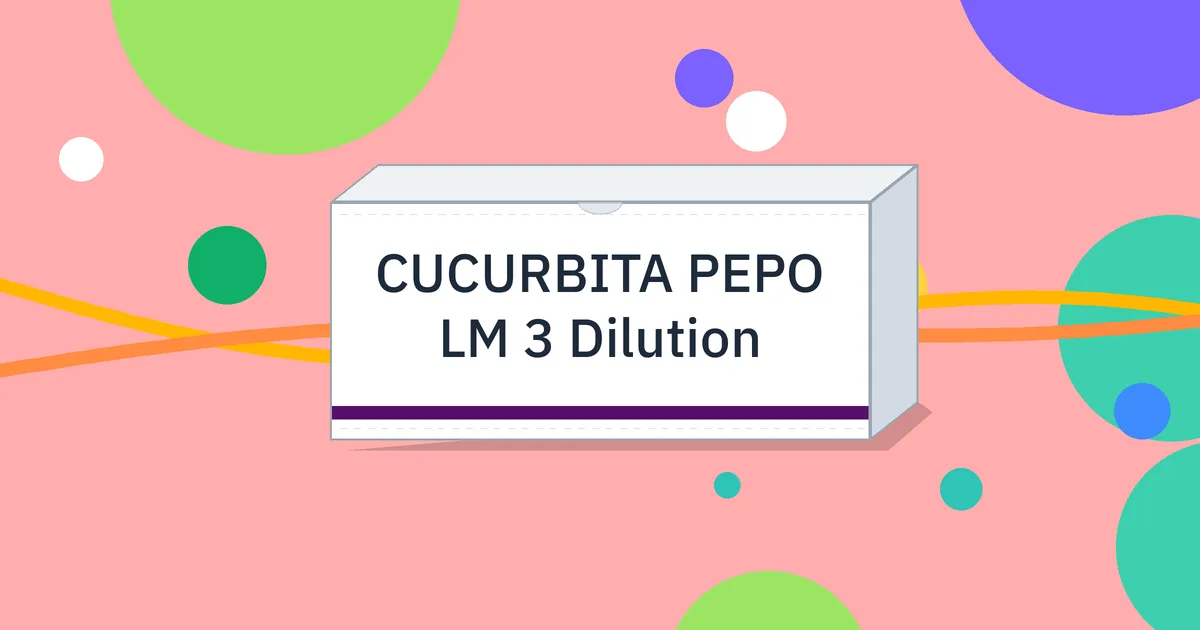 Symbolbild: Packung mit der Aufschrift CUCURBITA PEPO LM 3 Dilution (PZN 13457155) – Verfügbarkeit und Bezug in Apotheken in Frankfurt am Main