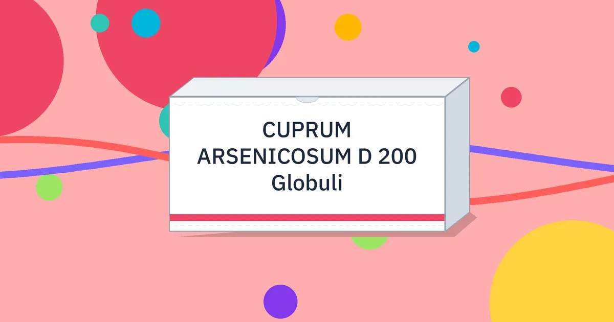 Symbolbild: Packung mit der Aufschrift CUPRUM ARSENICOSUM D 200 Globuli (PZN 16695820) – Verfügbarkeit und Bezug in Apotheken in Frankfurt am Main
