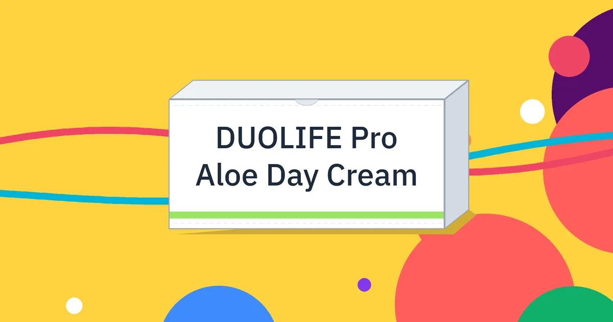 Symbolbild: Packung mit der Aufschrift DUOLIFE Pro Aloe Day Cream (PZN 19134068) – Verfügbarkeit und Bezug in Apotheken in Frankfurt am Main