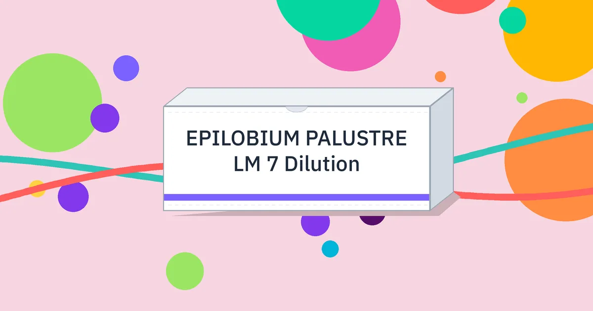 Symbolbild: Packung mit der Aufschrift EPILOBIUM PALUSTRE LM 7 Dilution (PZN 13472025) – Verfügbarkeit und Bezug in Apotheken in Frankfurt am Main