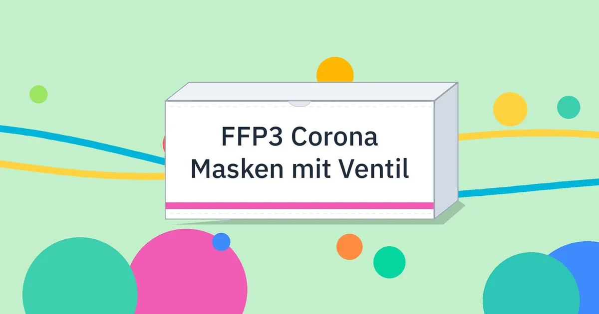Symbolbild: Packung mit der Aufschrift FFP3 Corona Masken mit Ventil (PZN 17204020) – Verfügbarkeit und Bezug in Apotheken in Frankfurt am Main