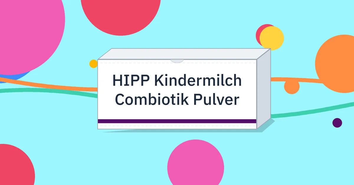 Symbolbild: Packung mit der Aufschrift HIPP Kindermilch Combiotik Pulver (PZN 10224769) – Verfügbarkeit und Bezug in Apotheken in Frankfurt am Main
