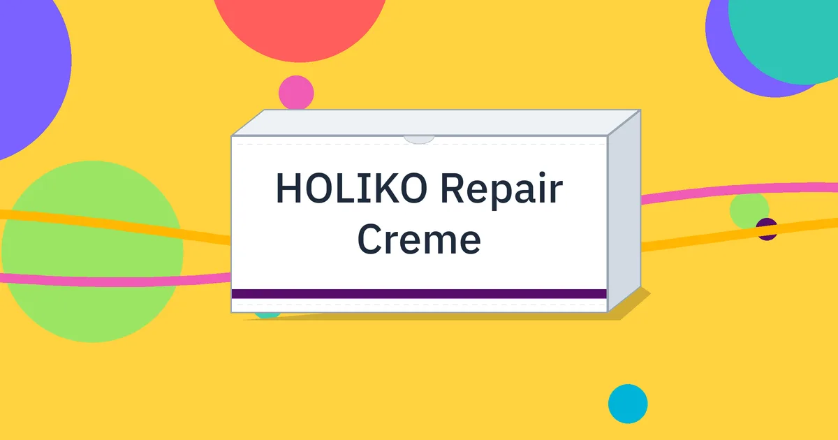 Symbolbild: Packung mit der Aufschrift HOLIKO Repair Creme (PZN 19193390) – Verfügbarkeit und Bezug in Apotheken in Frankfurt am Main