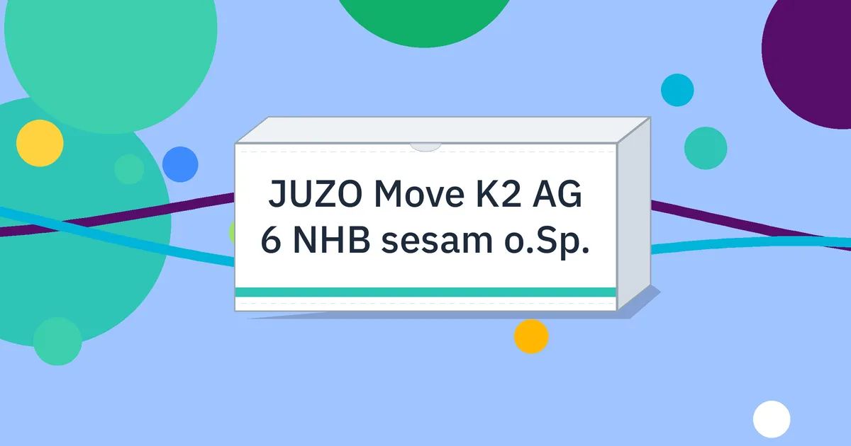 Symbolbild: Packung mit der Aufschrift JUZO Move K2 AG 6 NHB sesam o.Sp. (PZN 18525826) – Verfügbarkeit und Bezug in Apotheken in Frankfurt am Main