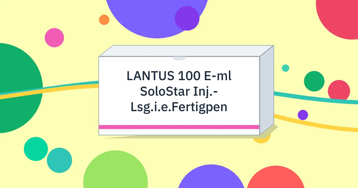 Symbolbild: Packung mit der Aufschrift LANTUS 100 E-ml SoloStar Inj.-Lsg.i.e.Fertigpen (PZN 18737563) – Verfügbarkeit und Bezug in Apotheken in Frankfurt am Main