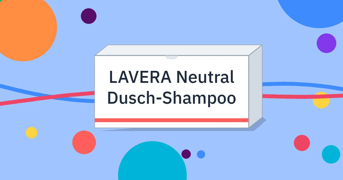 Symbolbild: Packung mit der Aufschrift LAVERA Neutral Dusch-Shampoo (PZN 14024636) – Verfügbarkeit und Bezug in Apotheken in Frankfurt am Main