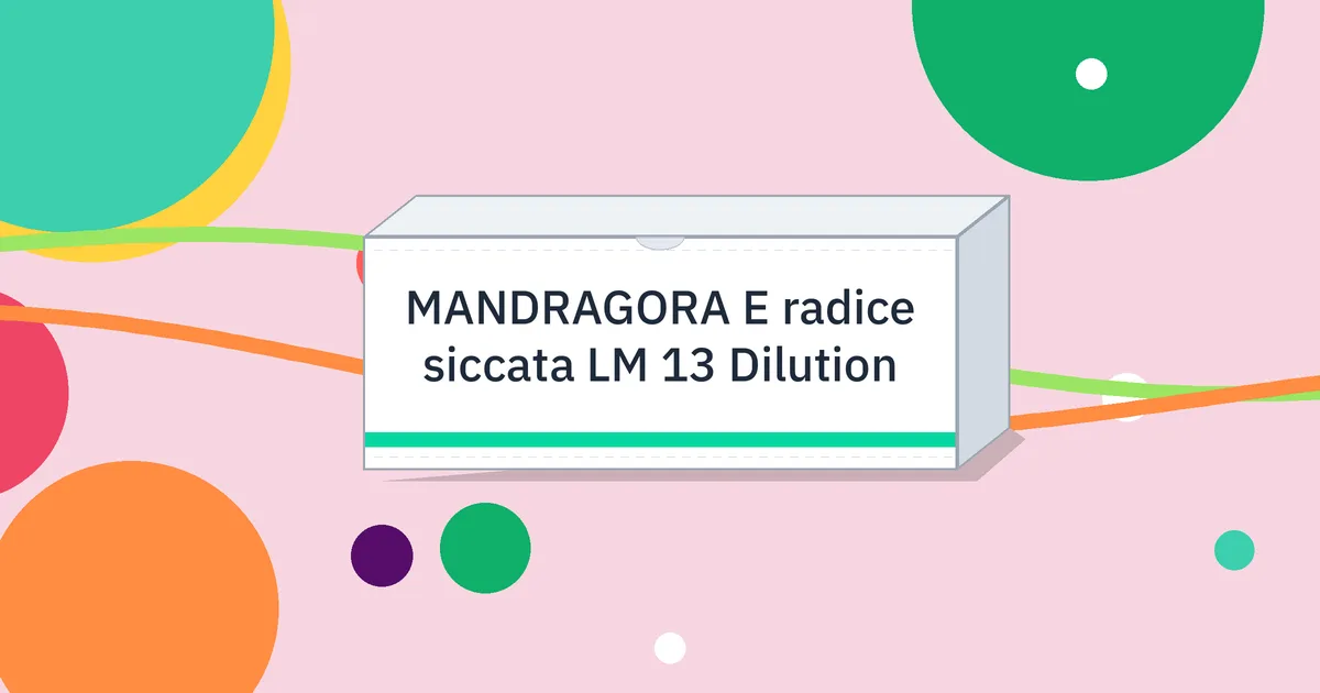 Symbolbild: Packung mit der Aufschrift MANDRAGORA E radice siccata LM 13 Dilution (PZN 13600500) – Verfügbarkeit und Bezug in Apotheken in Frankfurt am Main