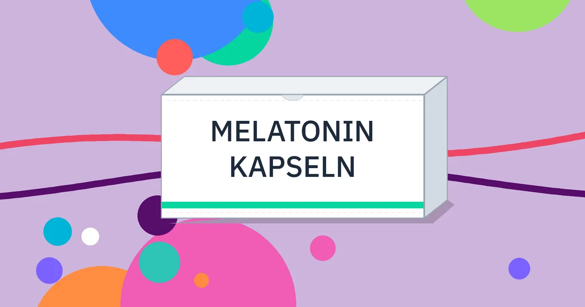 Symbolbild: Packung mit der Aufschrift MELATONIN KAPSELN (PZN 12896326) – Verfügbarkeit und Bezug in Apotheken in Frankfurt am Main