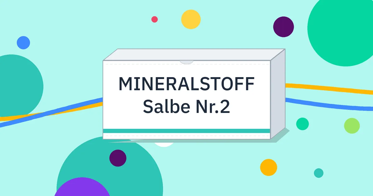 Symbolbild: Packung mit der Aufschrift MINERALSTOFF Salbe Nr.2 (PZN 02733971) – Verfügbarkeit und Bezug in Apotheken in Frankfurt am Main