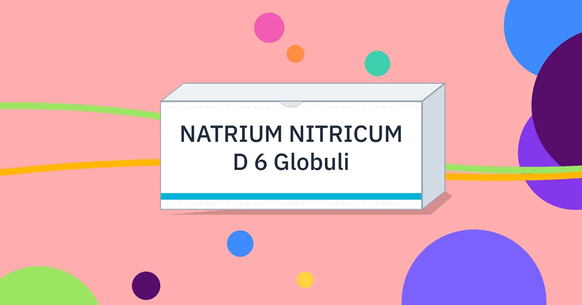 Symbolbild: Packung mit der Aufschrift NATRIUM NITRICUM D 6 Globuli (PZN 07175323) – Verfügbarkeit und Bezug in Apotheken in Frankfurt am Main
