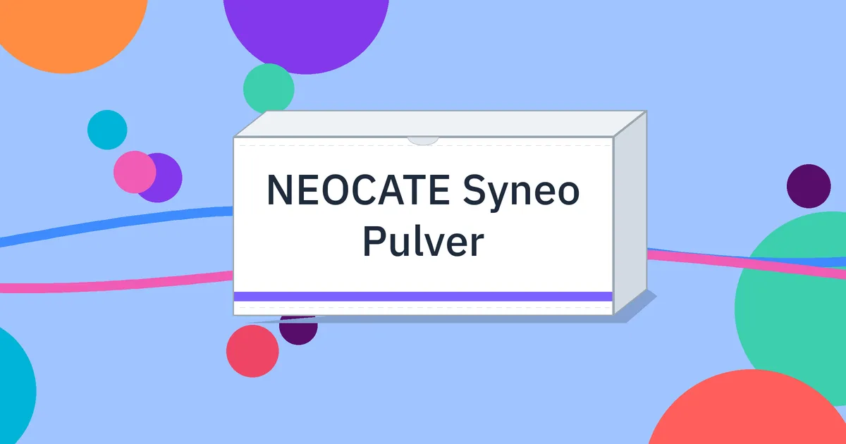 Symbolbild: Packung mit der Aufschrift NEOCATE Syneo Pulver (PZN 20388377) – Verfügbarkeit und Bezug in Apotheken in Frankfurt am Main
