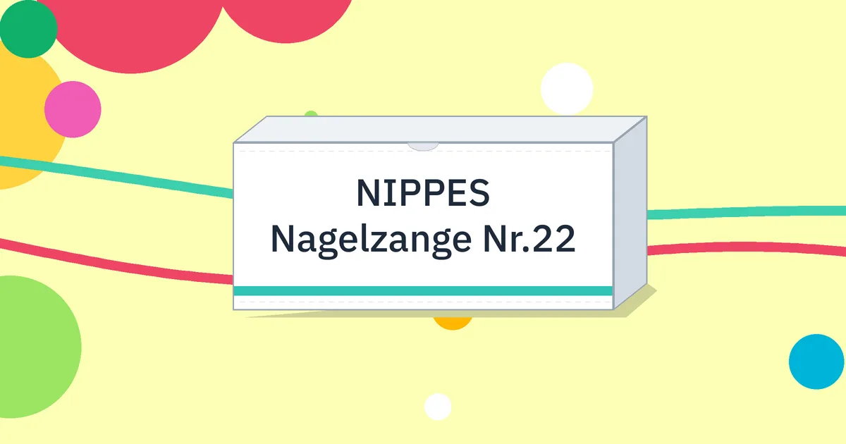 Symbolbild: Packung mit der Aufschrift NIPPES Nagelzange Nr.22 (PZN 01653201) – Verfügbarkeit und Bezug in Apotheken in Frankfurt am Main