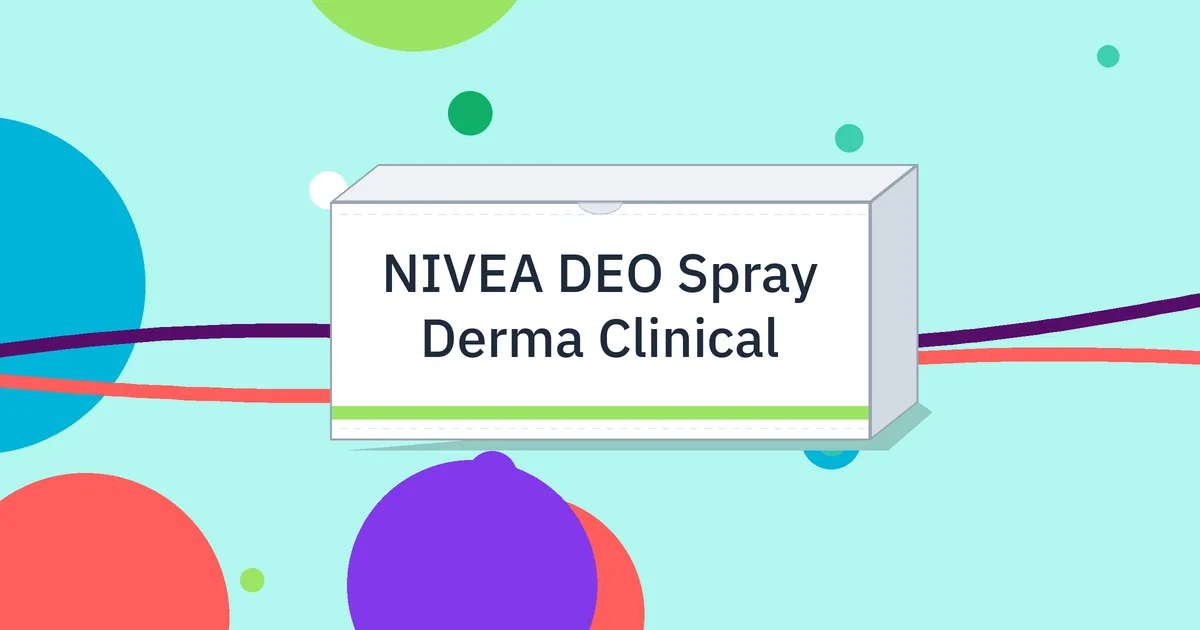 Symbolbild: Packung mit der Aufschrift NIVEA DEO Spray Derma Clinical (PZN 20652288) – Verfügbarkeit und Bezug in Apotheken in Frankfurt am Main