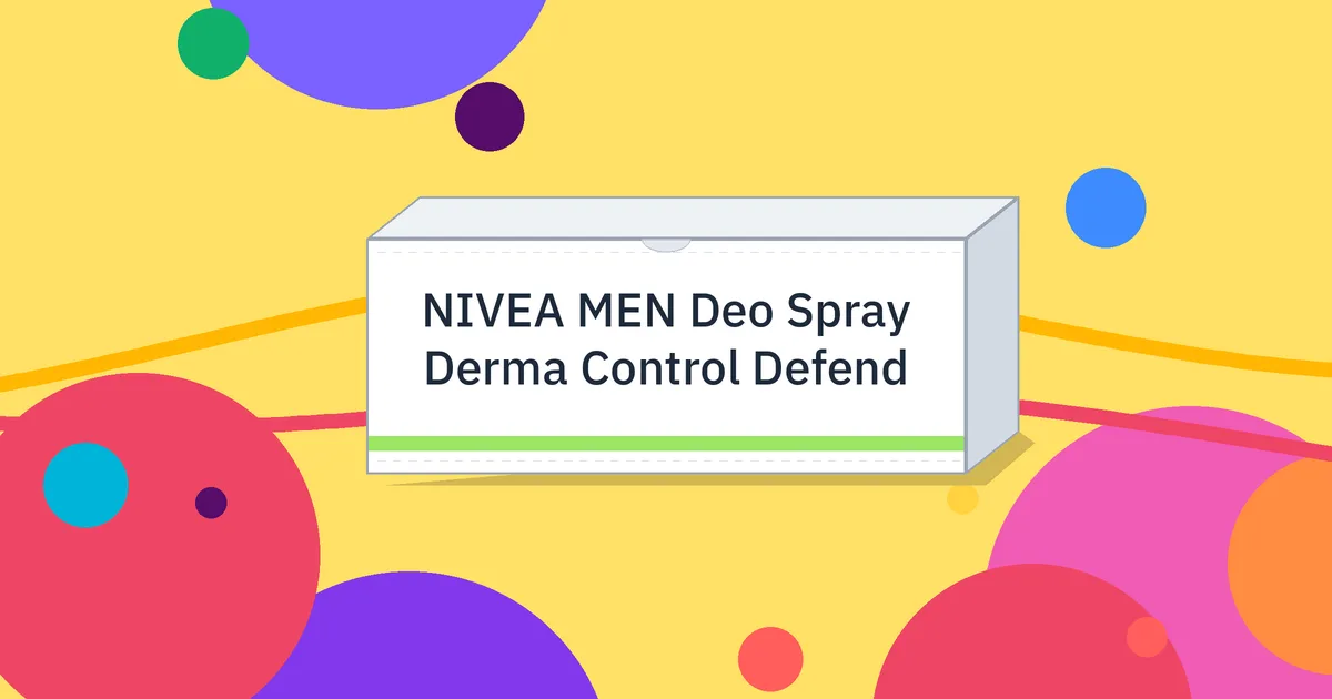 Symbolbild: Packung mit der Aufschrift NIVEA MEN Deo Spray Derma Control Defend (PZN 20723195) – Verfügbarkeit und Bezug in Apotheken in Frankfurt am Main