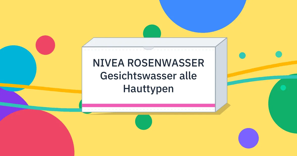 Symbolbild: Packung mit der Aufschrift NIVEA ROSENWASSER Gesichtswasser alle Hauttypen (PZN 17624762) – Verfügbarkeit und Bezug in Apotheken in Frankfurt am Main