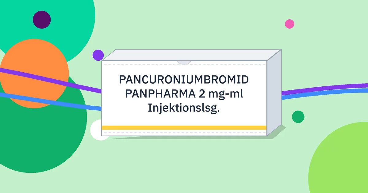 Symbolbild: Packung mit der Aufschrift PANCURONIUMBROMID PANPHARMA 2 mg-ml Injektionslsg. (PZN 16200327) – Verfügbarkeit und Bezug in Apotheken in Frankfurt am Main