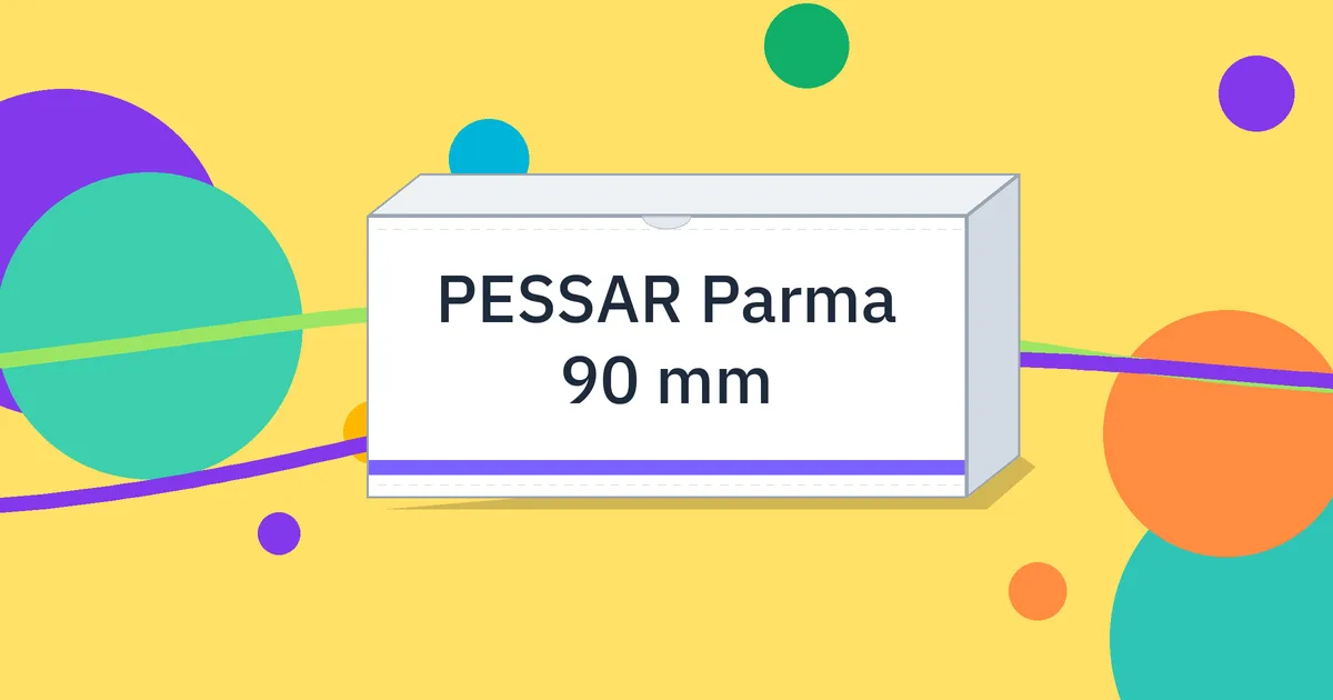 Symbolbild: Packung mit der Aufschrift PESSAR Parma 90 mm (PZN 01734655) – Verfügbarkeit und Bezug in Apotheken in Frankfurt am Main