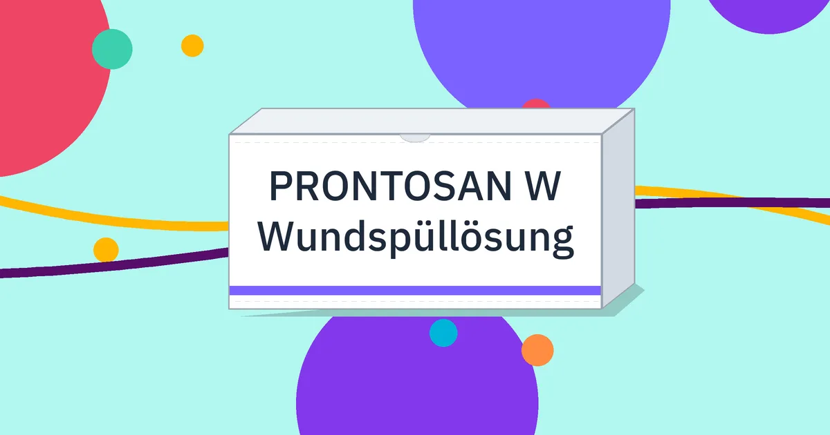 Symbolbild: Packung mit der Aufschrift PRONTOSAN W Wundspüllösung (PZN 04656105) – Verfügbarkeit und Bezug in Apotheken in Frankfurt am Main