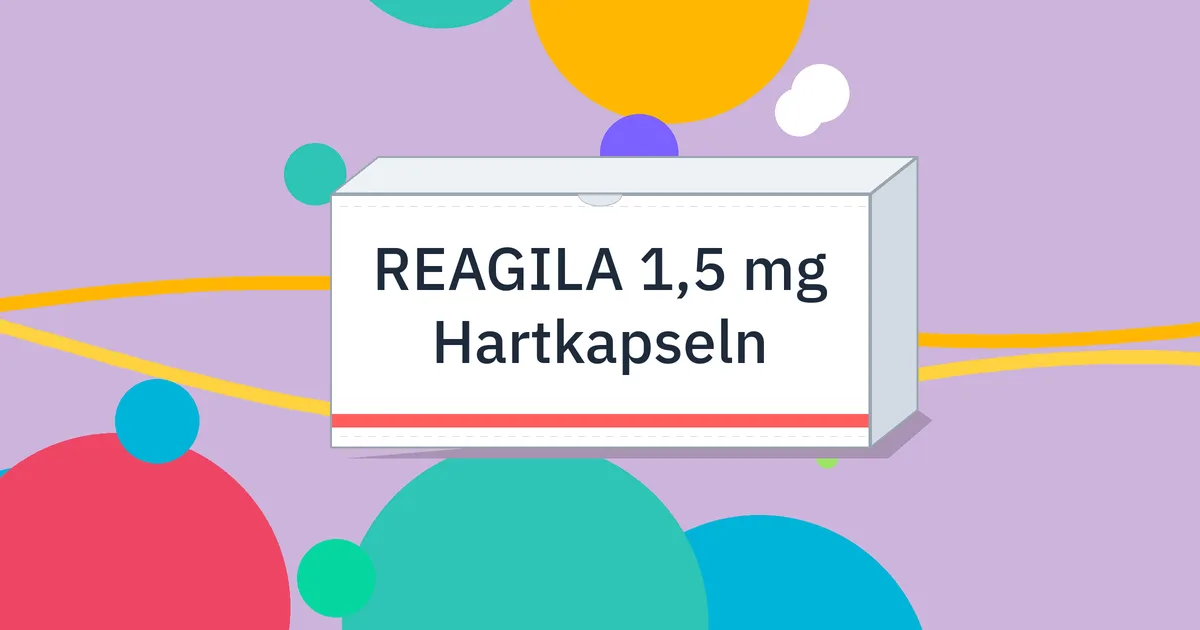 Symbolbild: Packung mit der Aufschrift REAGILA 1,5 mg Hartkapseln (PZN 16708095) – Verfügbarkeit und Bezug in Apotheken in Frankfurt am Main