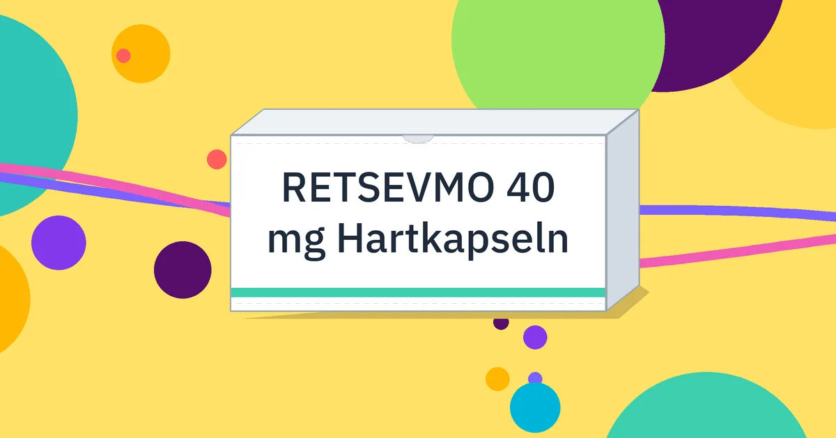 Symbolbild: Packung mit der Aufschrift RETSEVMO 40 mg Hartkapseln (PZN 17533574) – Verfügbarkeit und Bezug in Apotheken in Frankfurt am Main