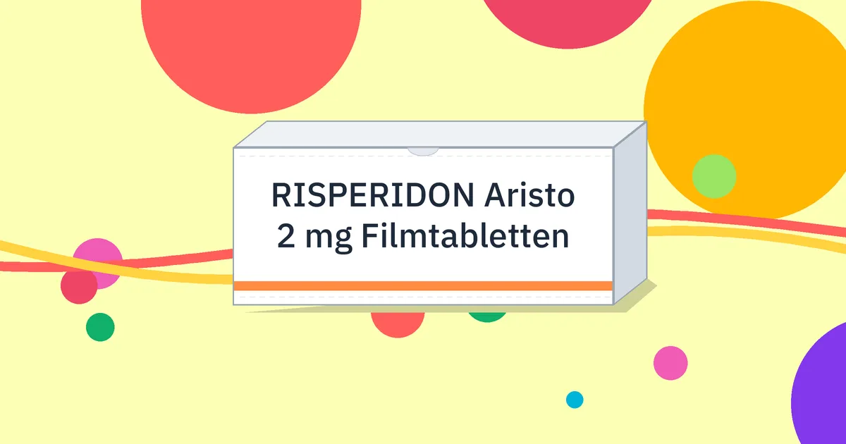 Symbolbild: Packung mit der Aufschrift RISPERIDON Aristo 2 mg Filmtabletten (PZN 11258977) – Verfügbarkeit und Bezug in Apotheken in Frankfurt am Main