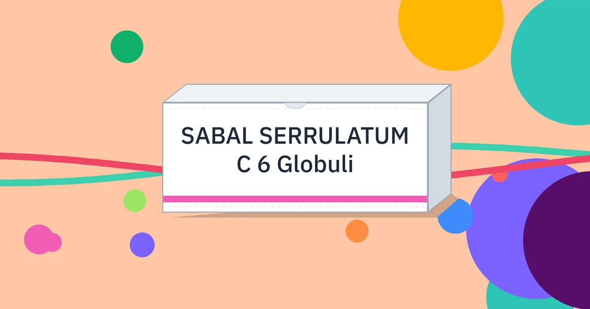 Symbolbild: Packung mit der Aufschrift SABAL SERRULATUM C 6 Globuli (PZN 19716037) – Verfügbarkeit und Bezug in Apotheken in Frankfurt am Main