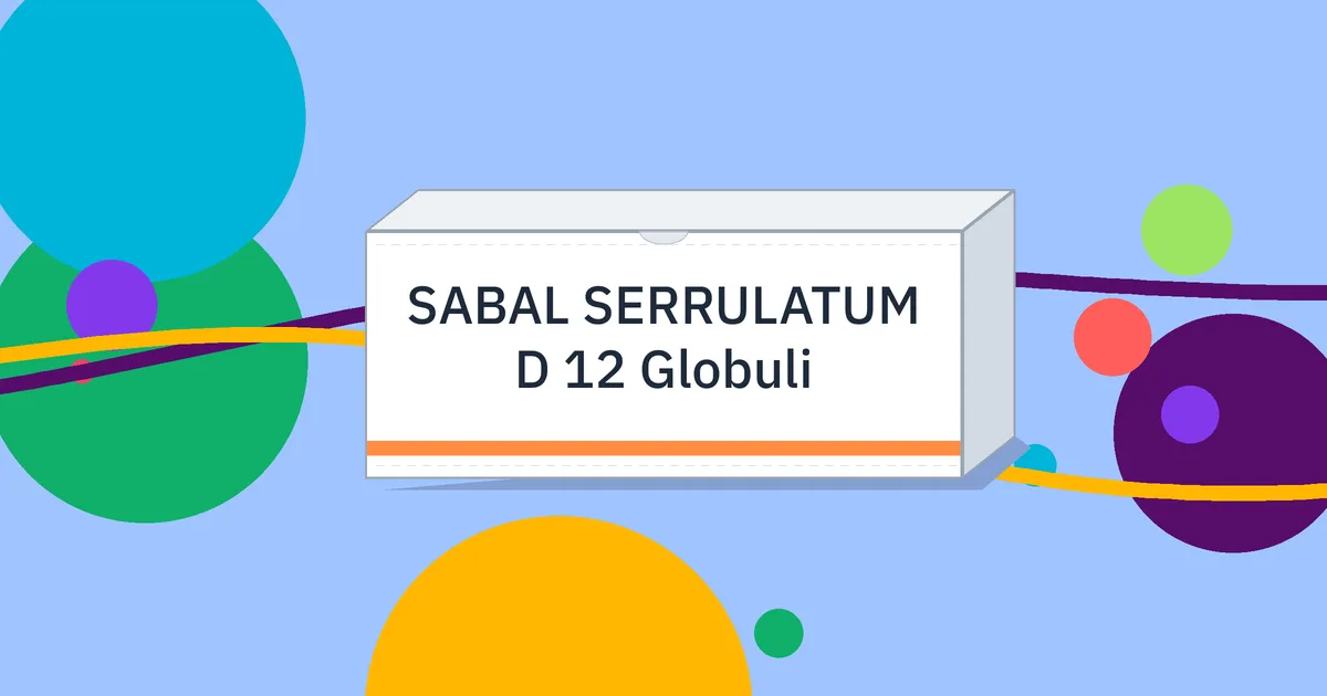 Symbolbild: Packung mit der Aufschrift SABAL SERRULATUM D 12 Globuli (PZN 07179344) – Verfügbarkeit und Bezug in Apotheken in Frankfurt am Main