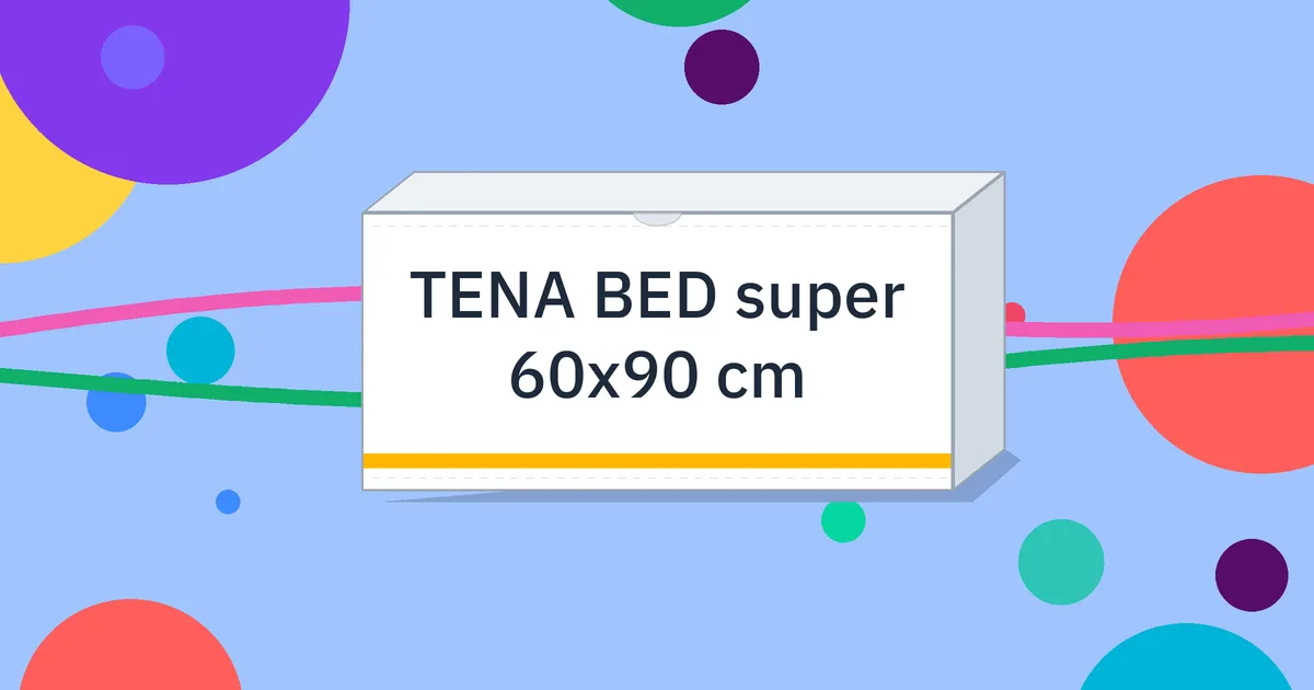 Symbolbild: Packung mit der Aufschrift TENA BED super 60x90 cm (PZN 19981176) – Verfügbarkeit und Bezug in Apotheken in Frankfurt am Main