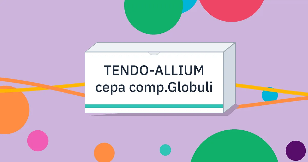 Symbolbild: Packung mit der Aufschrift TENDO-ALLIUM cepa comp.Globuli (PZN 08788016) – Verfügbarkeit und Bezug in Apotheken in Frankfurt am Main