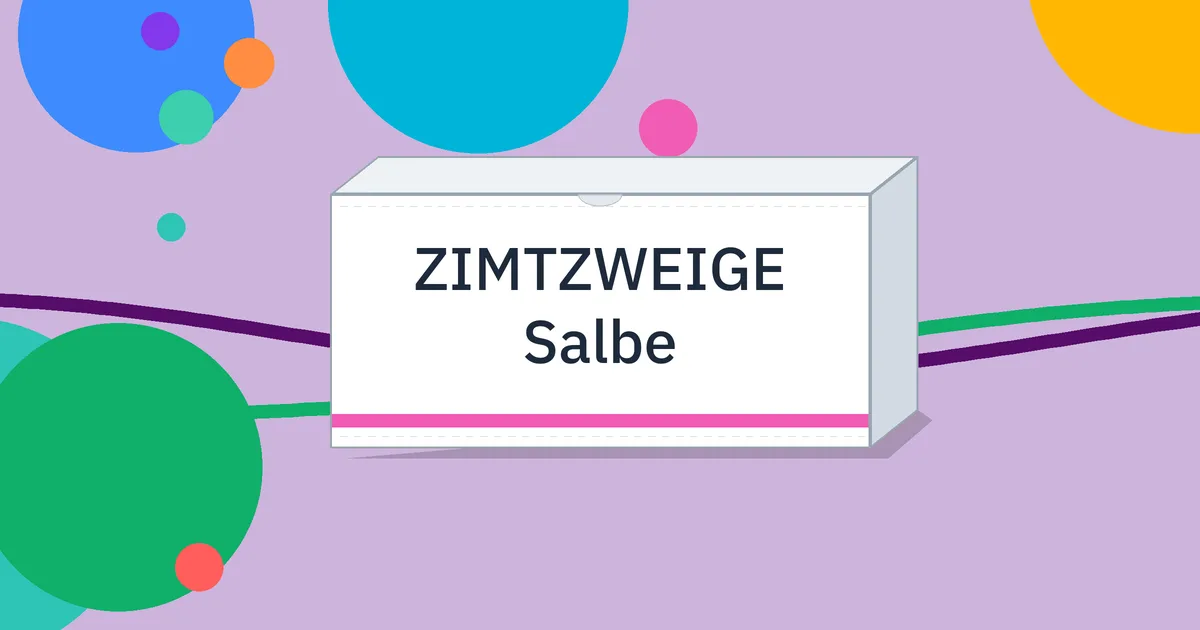 Symbolbild: Packung mit der Aufschrift ZIMTZWEIGE Salbe (PZN 18397038) – Verfügbarkeit und Bezug in Apotheken in Frankfurt am Main