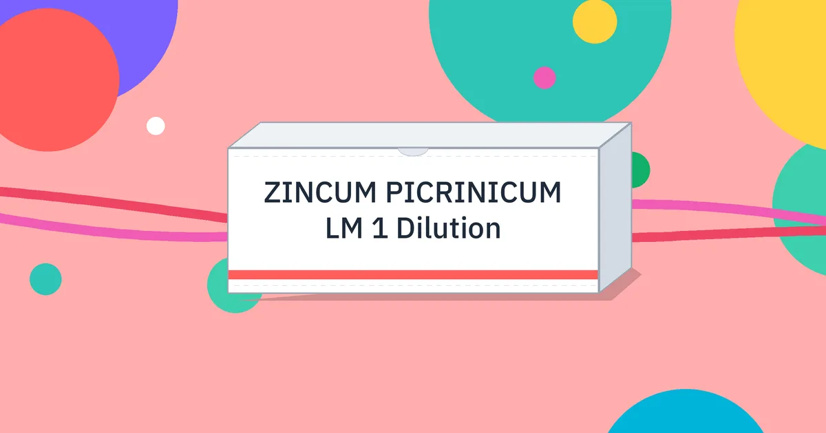 Symbolbild: Packung mit der Aufschrift ZINCUM PICRINICUM LM 1 Dilution (PZN 13297987) – Verfügbarkeit und Bezug in Apotheken in Frankfurt am Main