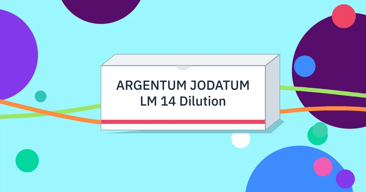 Symbolbild: Packung mit der Aufschrift ARGENTUM JODATUM LM 14 Dilution (PZN 12767391) – Verfügbarkeit und Bezug in Apotheken in Frankfurt am Main
