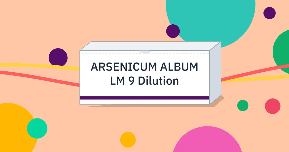 Symbolbild: Packung mit der Aufschrift ARSENICUM ALBUM LM 9 Dilution (PZN 12770849) – Verfügbarkeit und Bezug in Apotheken in Frankfurt am Main