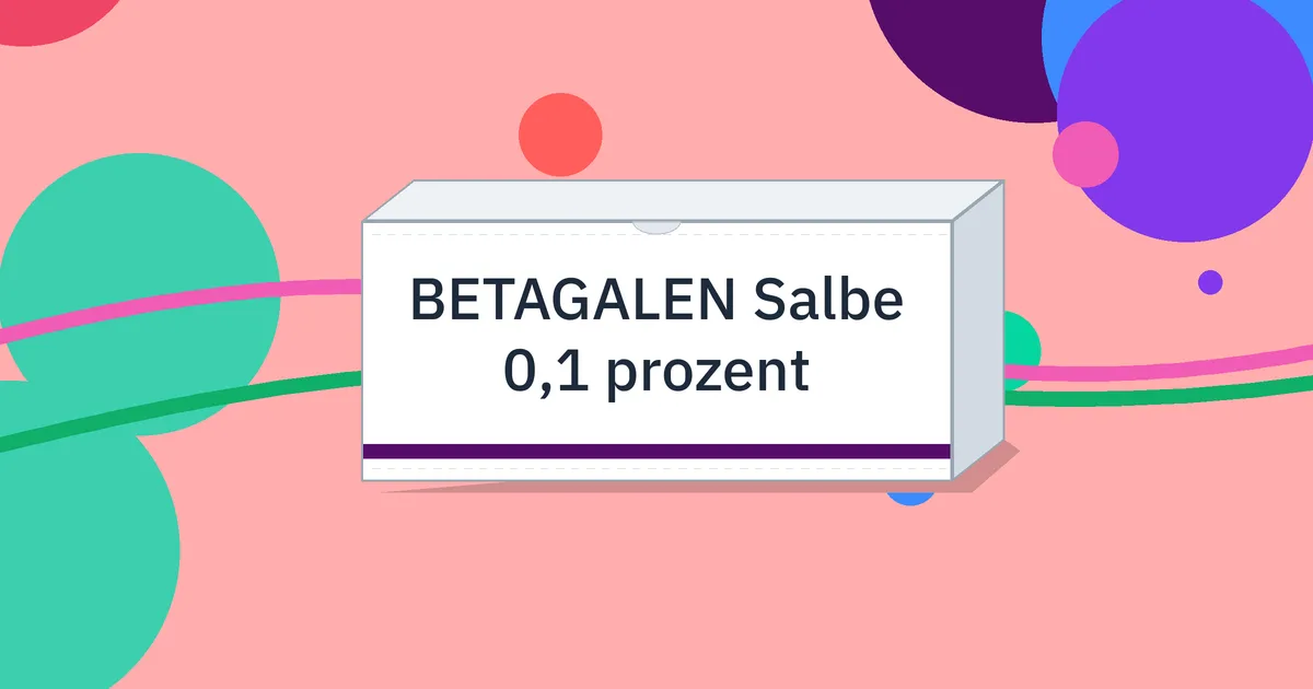 Symbolbild: Packung mit der Aufschrift BETAGALEN Salbe 0,1 prozent (PZN 06880315) – Verfügbarkeit und Bezug in Apotheken in Frankfurt am Main